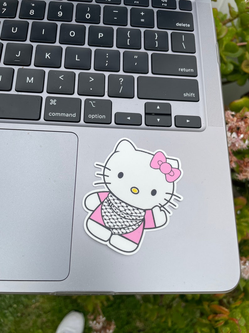 Falastini Hello Kitty Sticker, Palestinian Hello Kitty Sticker ...
