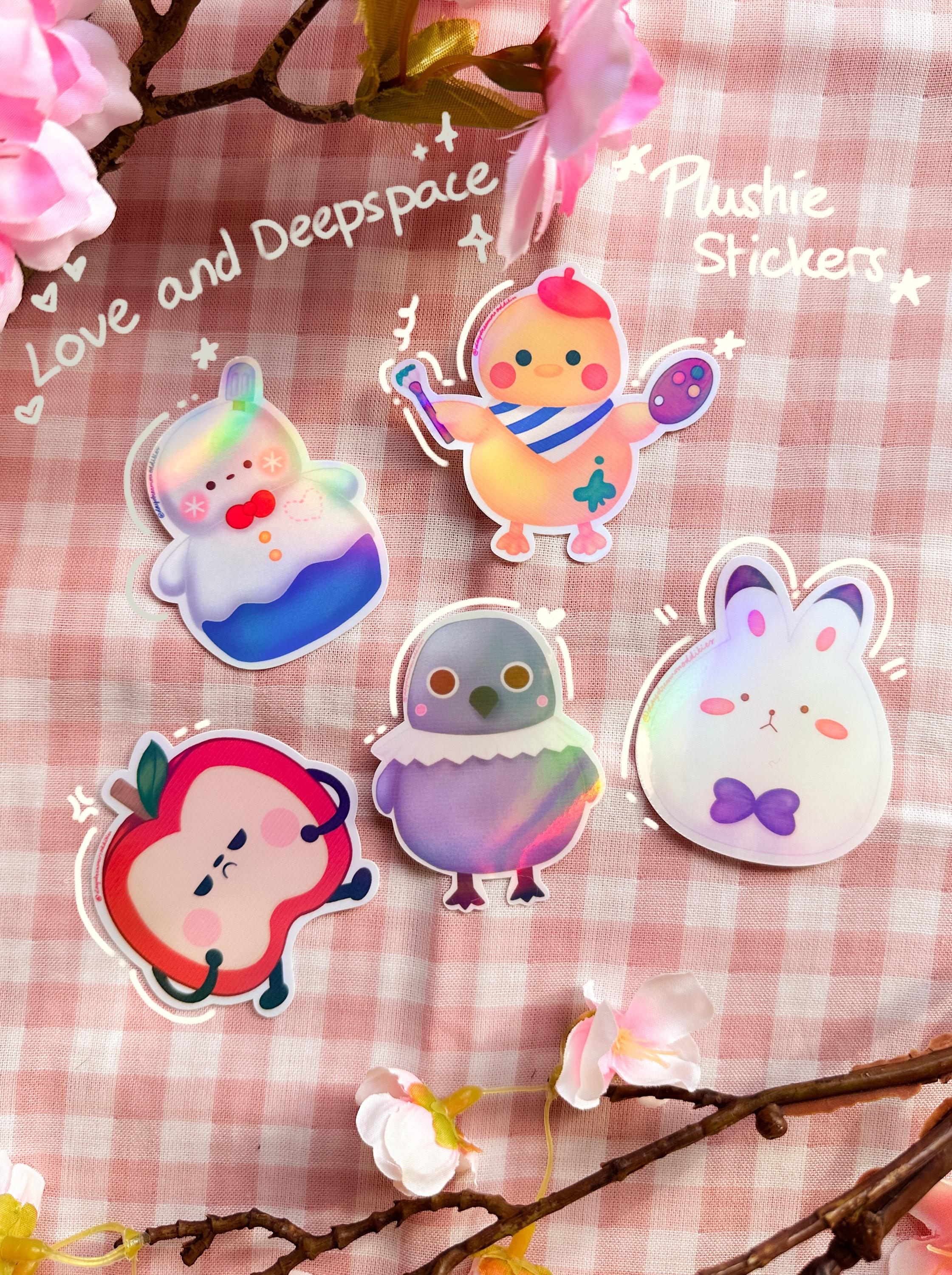 Love and Deepspace Boyfriend Plushies Stickers - Please Read ...