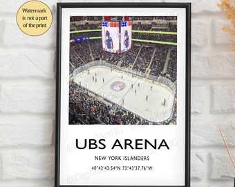 New York Islanders Poster - Etsy