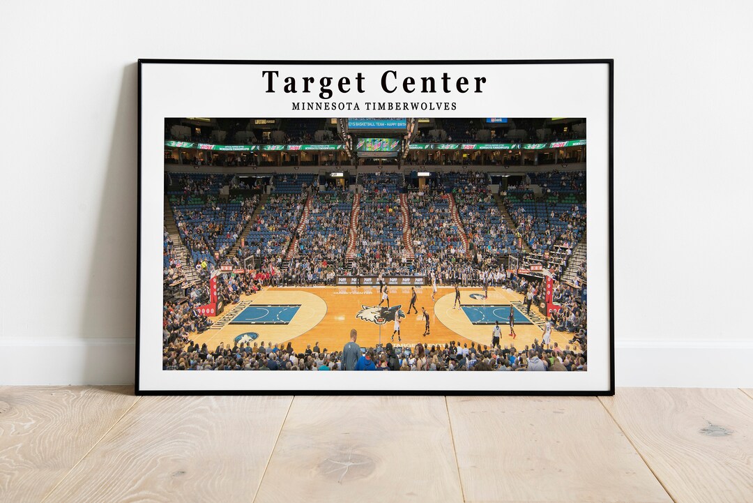 Target Center Minnesota Timberwolves NBA Lovers Gift NBA - Etsy