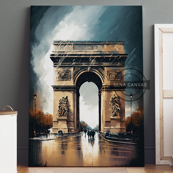 Arc De Triomphe Poster - Etsy
