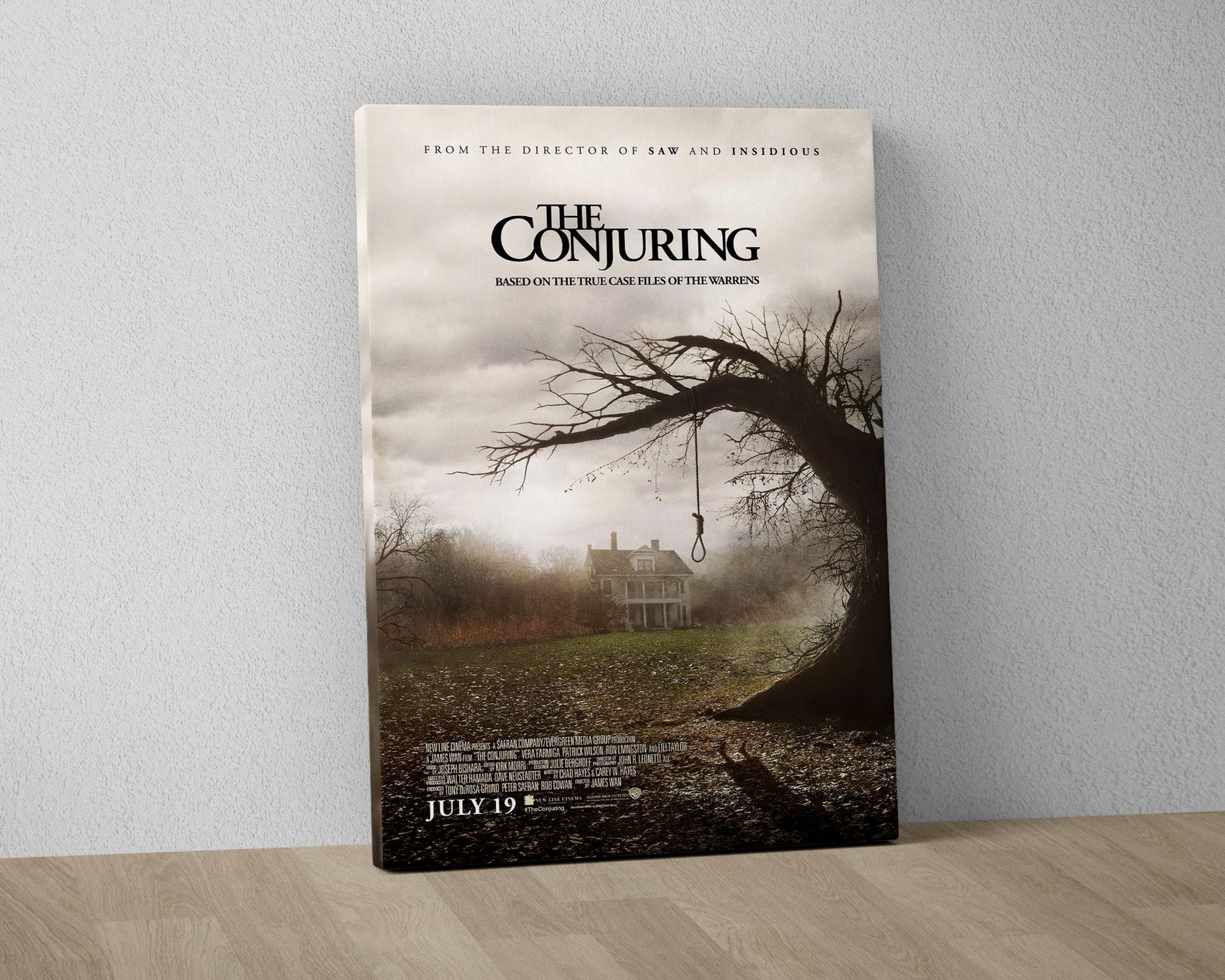 The Conjuring Poster the Conjuring Canvas Print the - Etsy