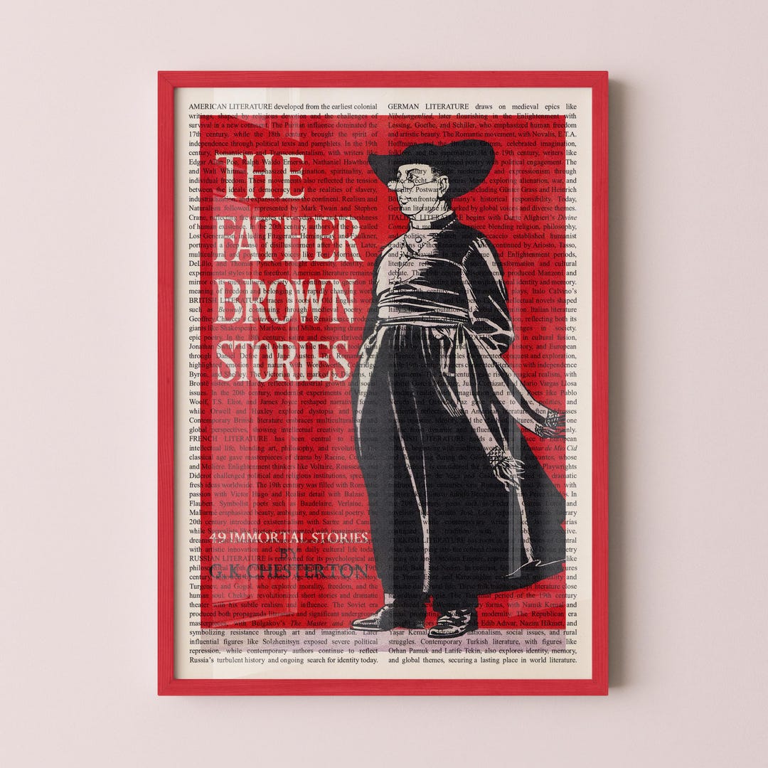 Chesterton's Father Brown Wall Art Poster Print, Framed Wall Art, Book ...