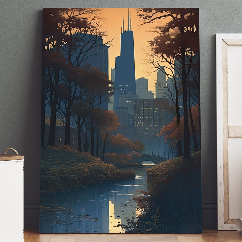 Illinois Poster - Etsy