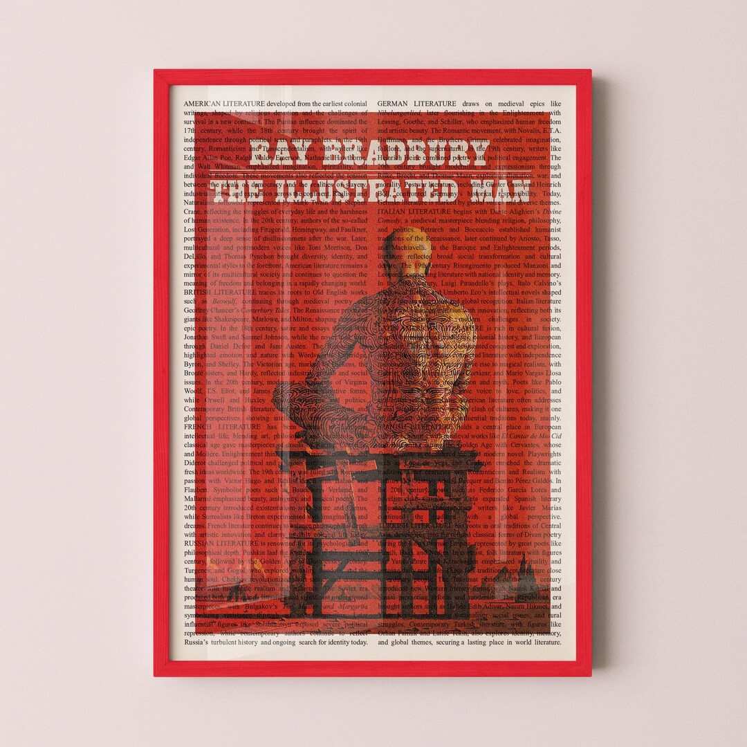 Ray Bradbury's the Illustrated Man Wall Art Poster Print, Framed Wall ...