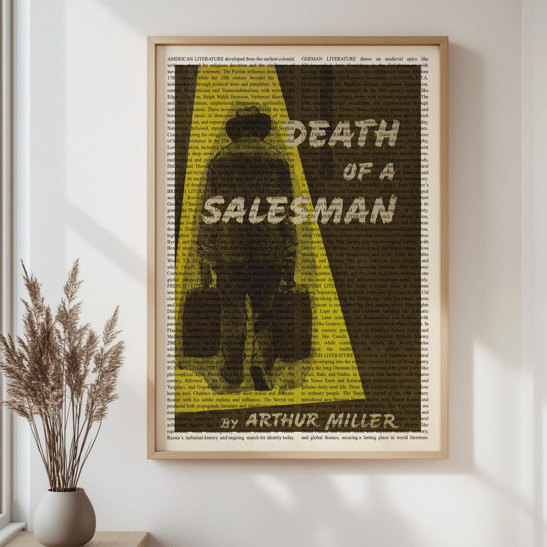 Arthur Miller's Death of a Salesman Wall Art Poster Print, Framed Wall ...