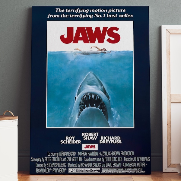 Jaws Poster - Etsy