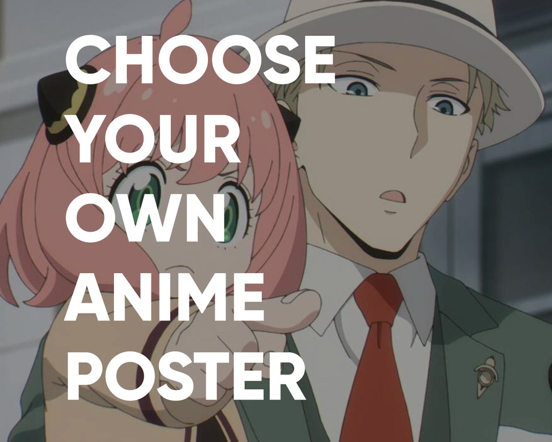 Request Your Own Anime Poster | Anime Poster, Anime Print, Anime Canvas ...