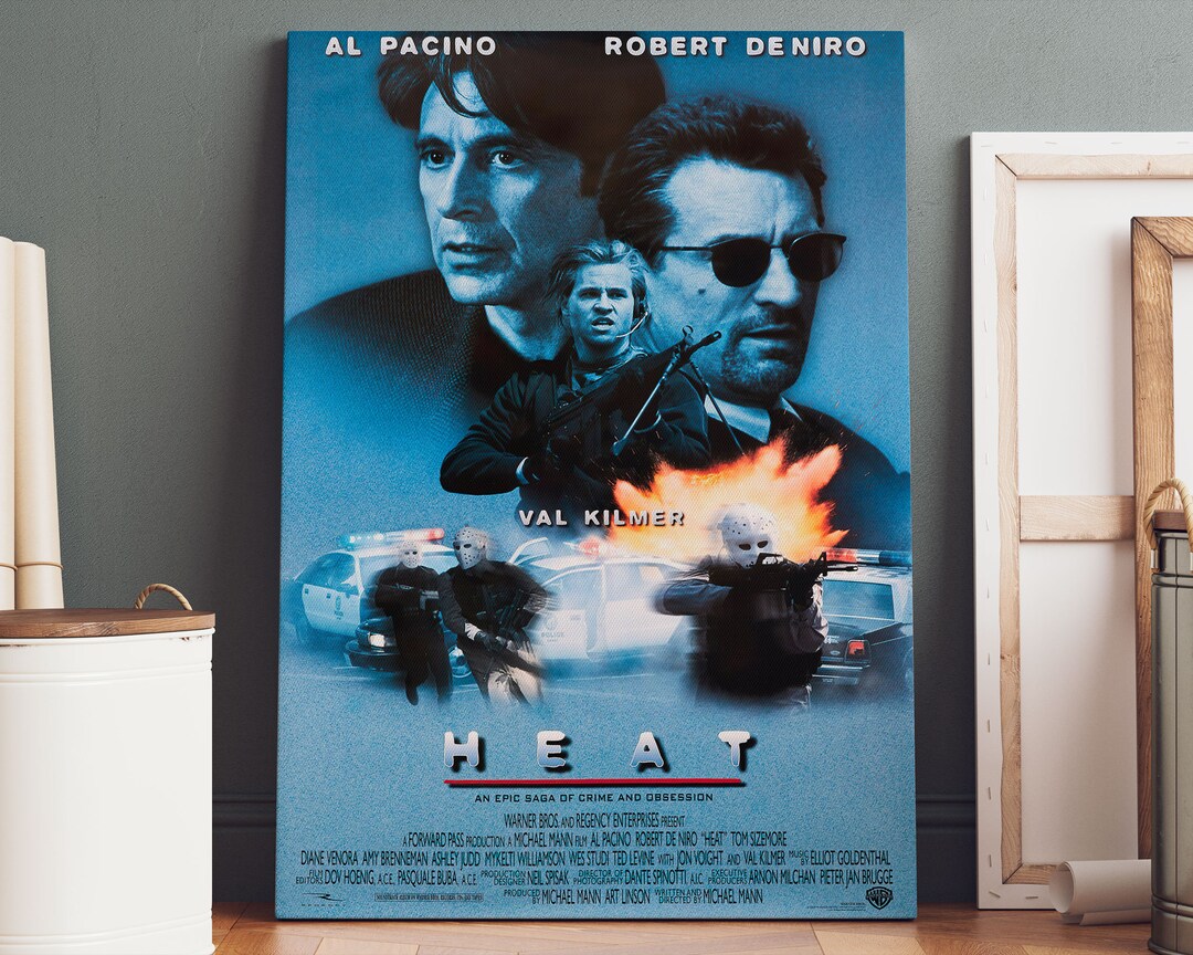 Heat Poster Canvas | Heat Canvas Print, Heat Print, Canvas Wall Art ...
