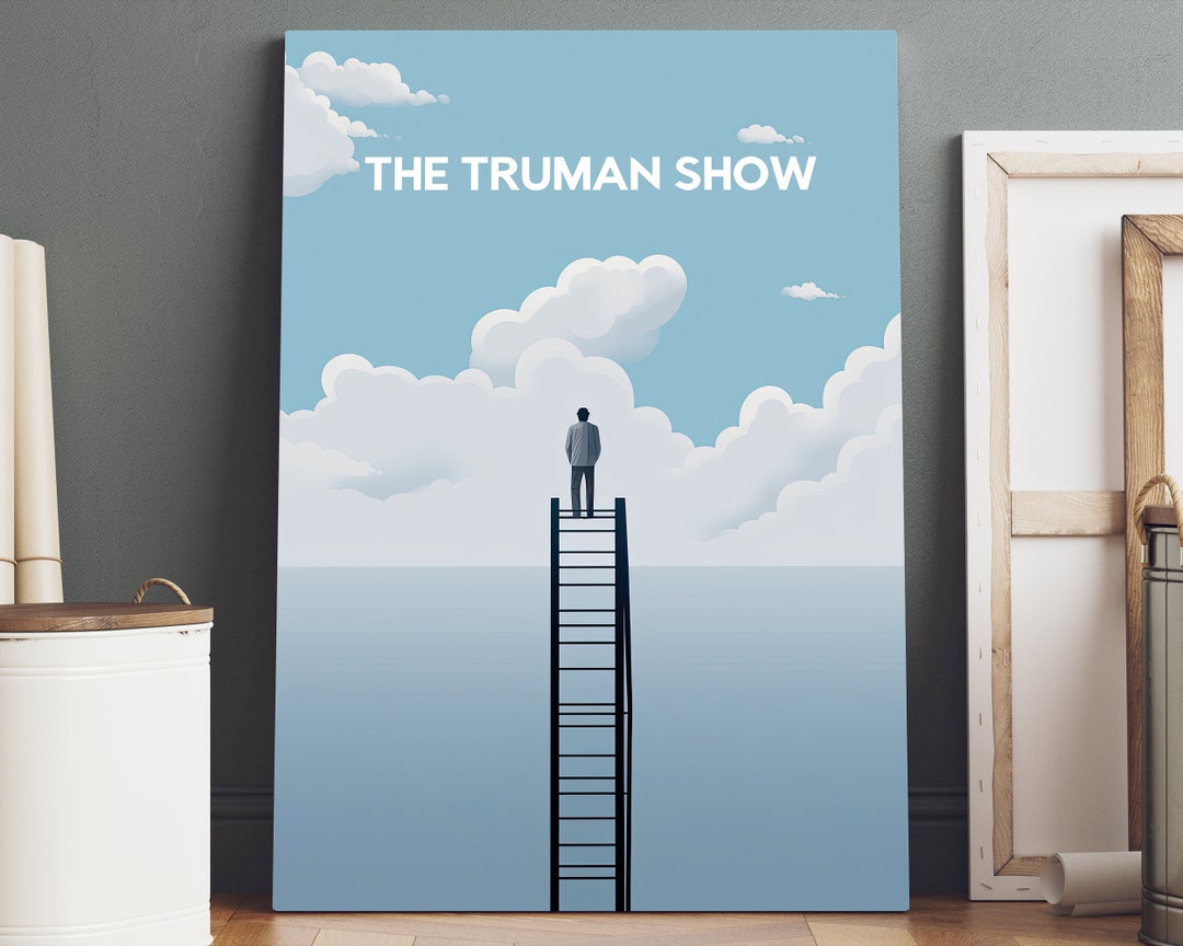 The Truman Show Poster Canvas | Truman Show Canvas Print, Truman Show ...