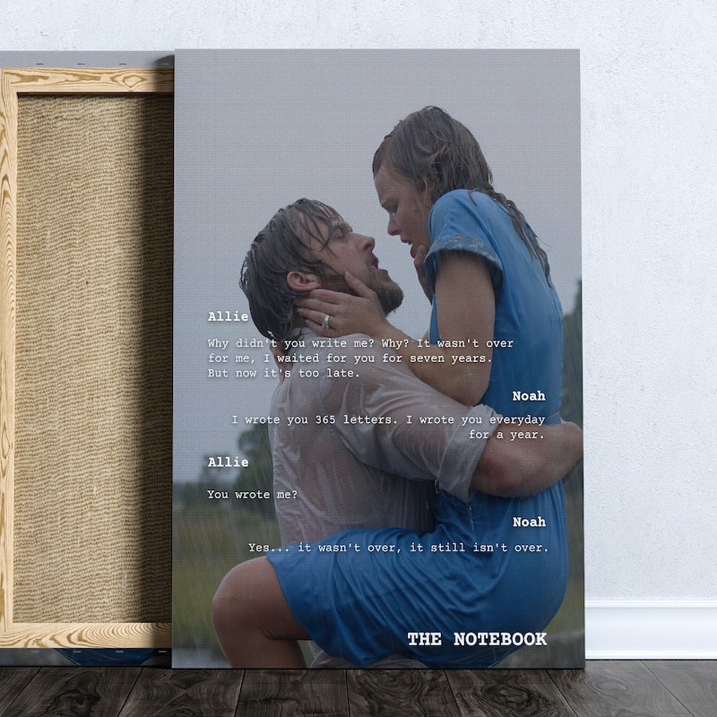 The Notebook Movie - Etsy