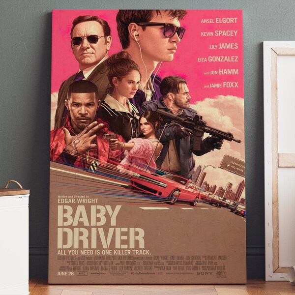 Baby Driver Poster - Etsy