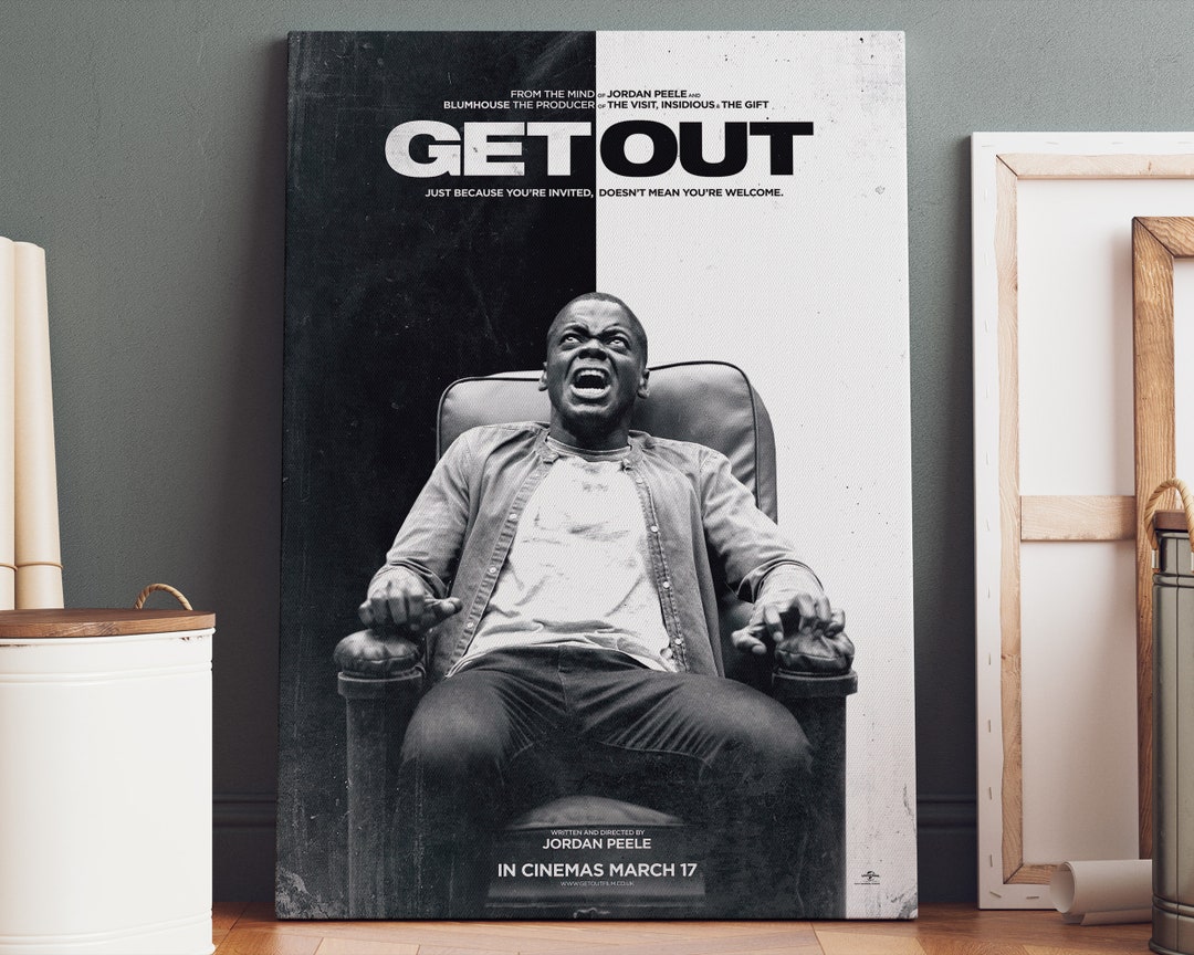 Get Out Poster | Get Out Canvas Print, Get Out Print, Get Out Wall Art ...