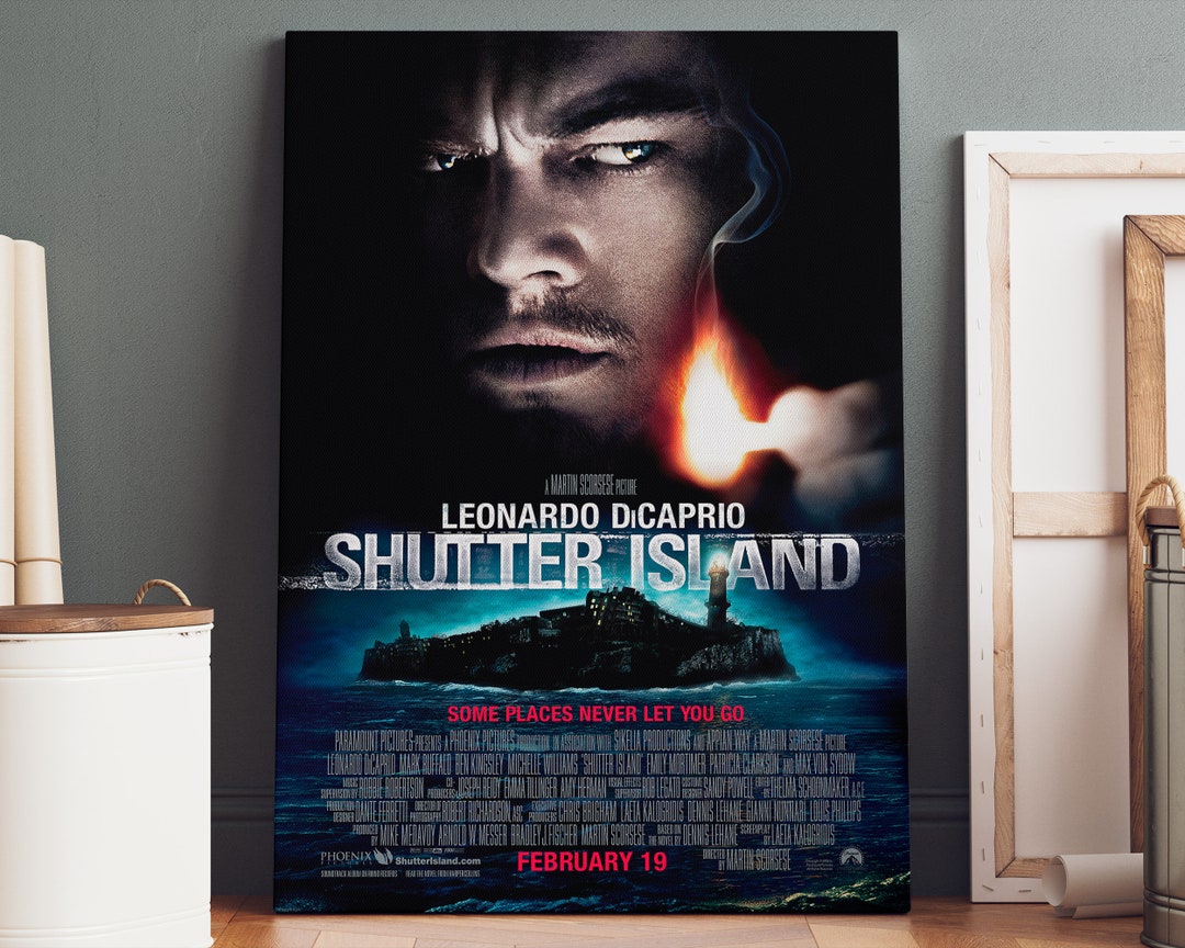 Shutter Island Poster Canvas | Shutter Island Canvas Print, Shutter ...