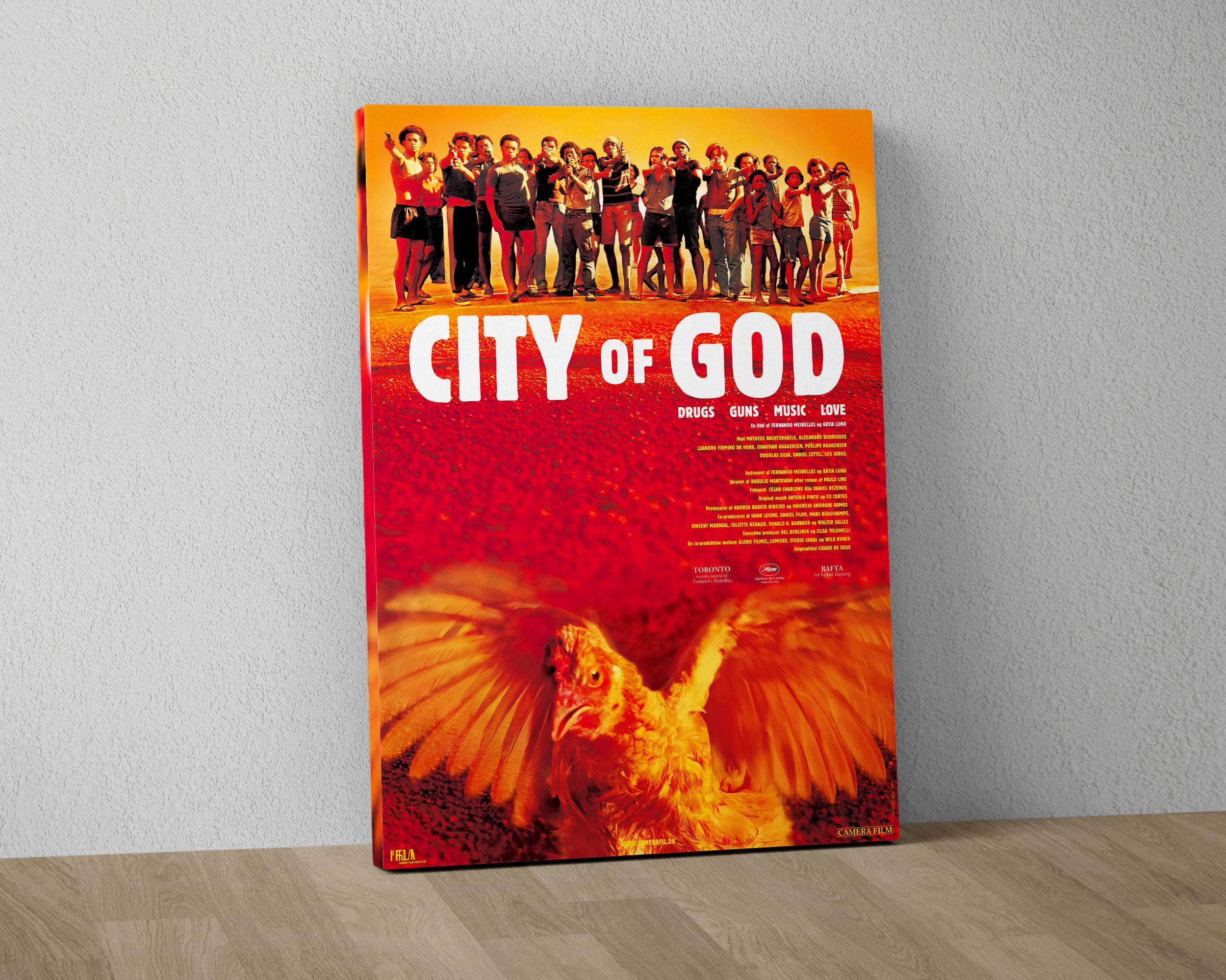 City of God Poster Canvas City of God Canvas Print City of - Etsy