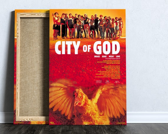 City of God Poster Canvas City of God Canvas Print City of - Etsy Canada