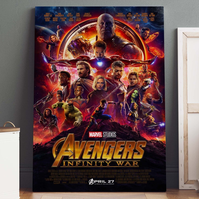 Avengers Infinity War Poster - Etsy