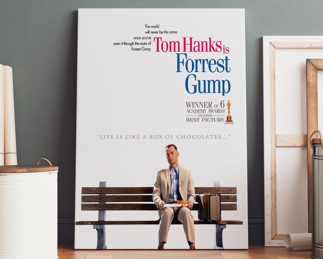 Forrest Gump Poster Canvas | Forrest Gump Canvas Print, Forrest Gump ...