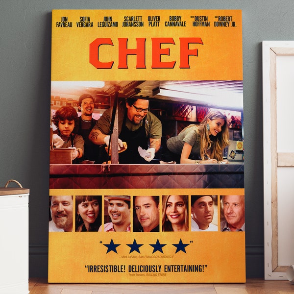 Chef Poster - Etsy
