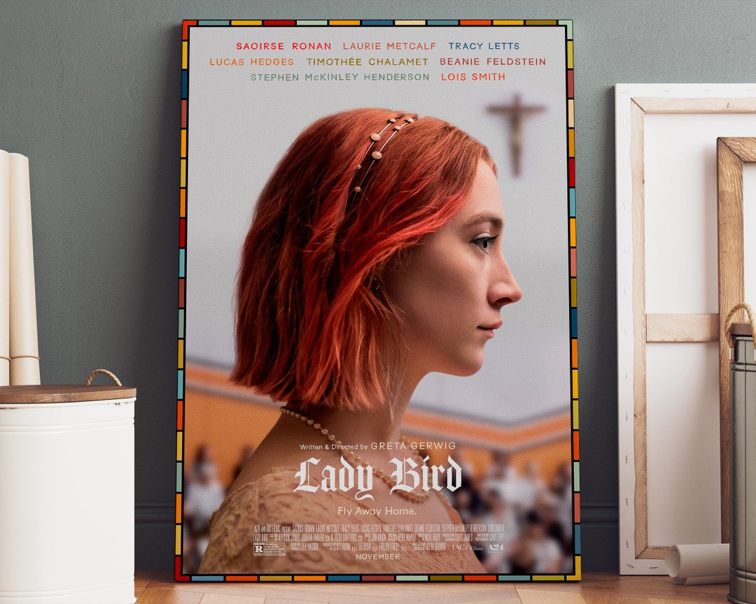 Lady Bird Poster Canvas | Lady Bird Canvas Print, Lady Bird Print ...