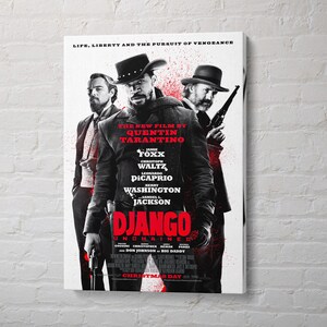 Django Unchained Poster | Django Poster, Django Canvas Print, Django ...