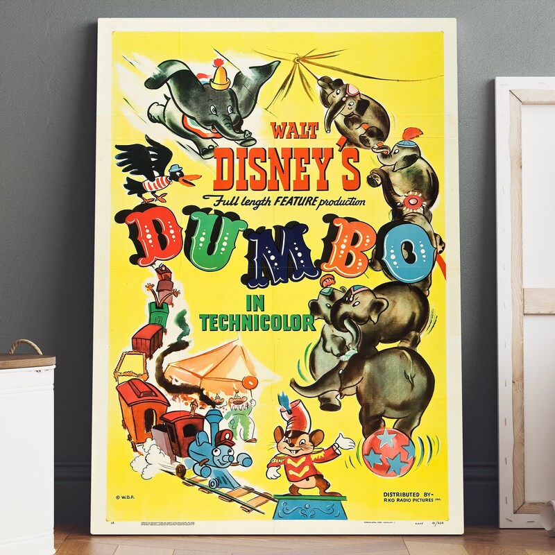 Dumbo Nursery Print - Etsy