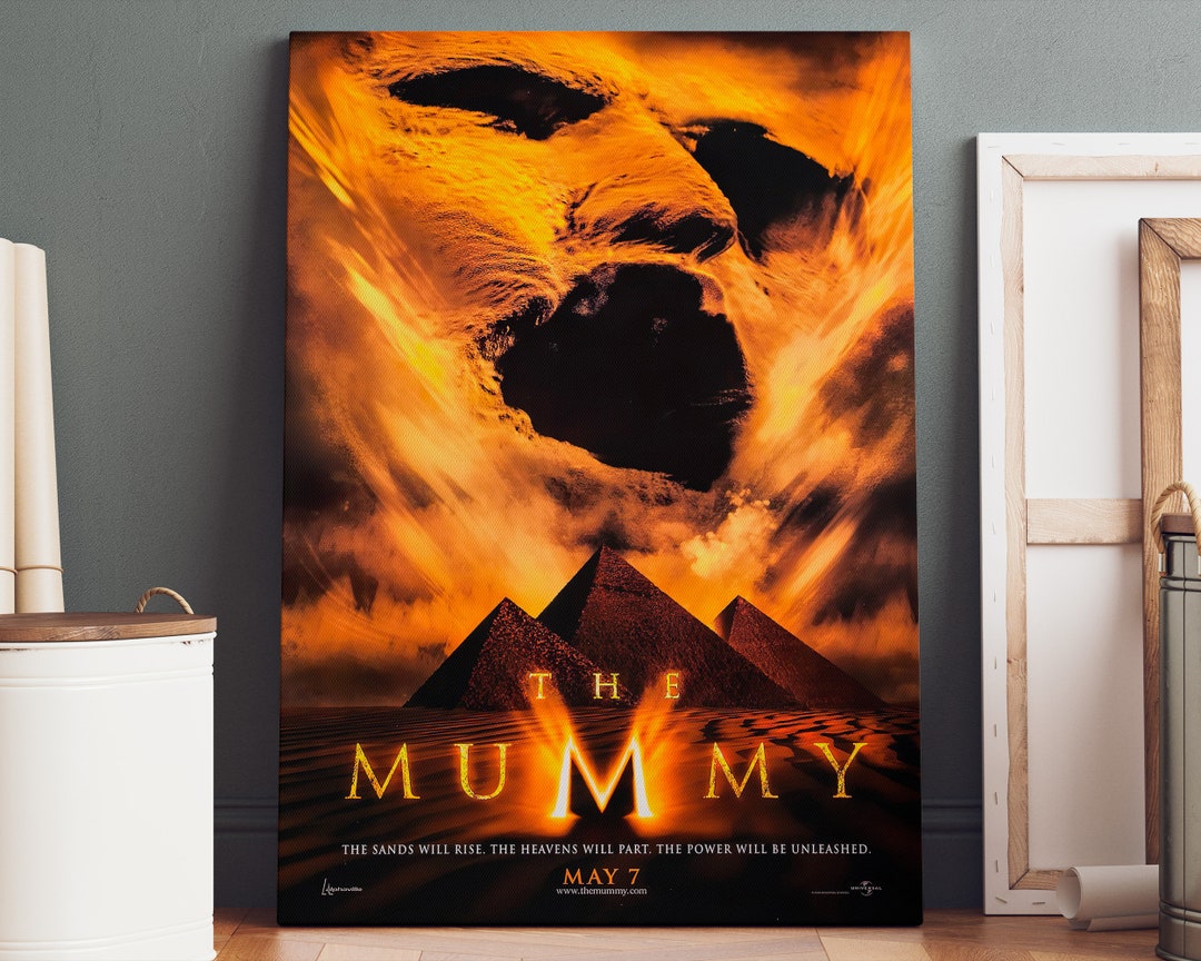 The Mummy Poster Canvas | the Mummy Canvas Print, the Mummy Print ...