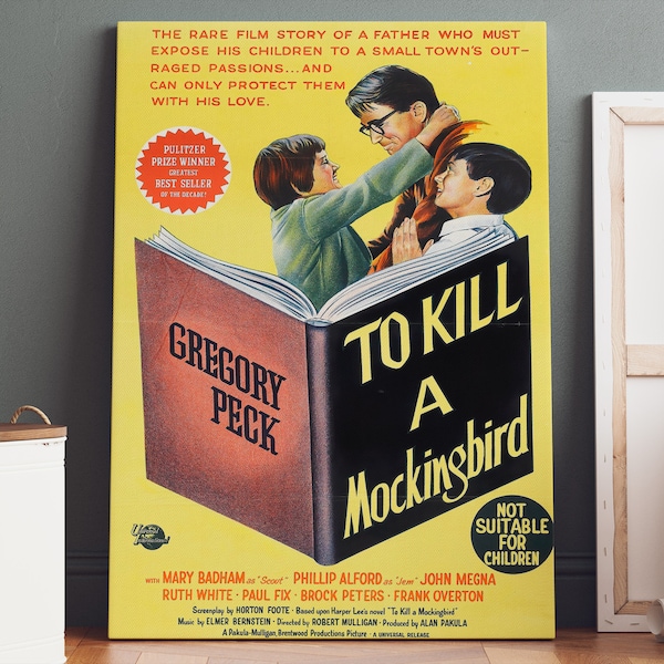 To Kill a Mockingbird Wall Art - Etsy