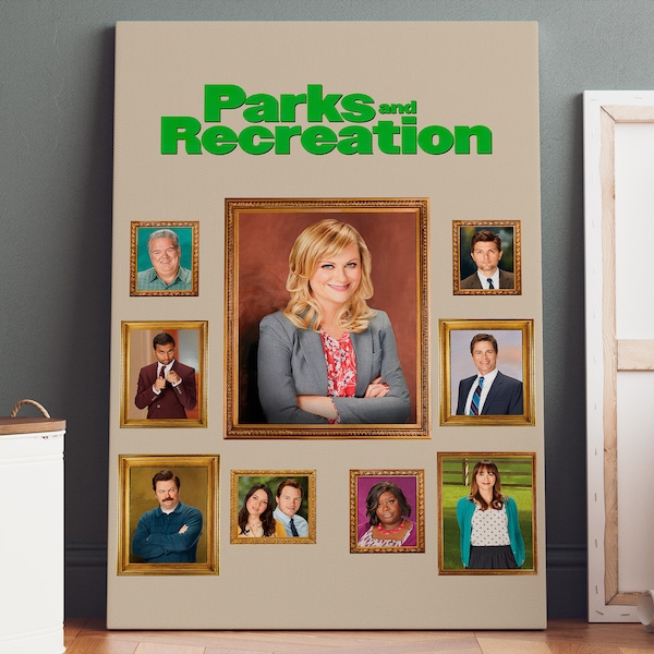Parks and Recreation Tv Series - Etsy