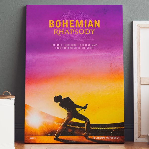 Bohemian Rhapsody Movie Poster - Etsy