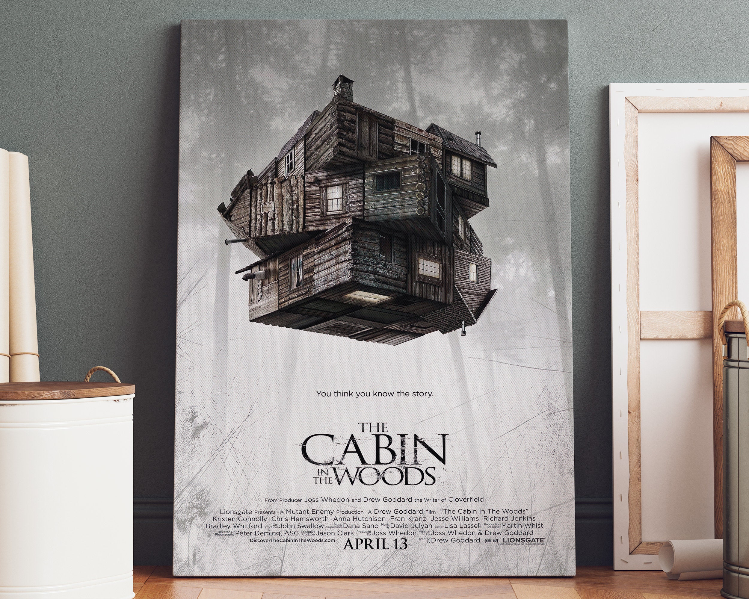 Cabin In The Woods Movie Poster