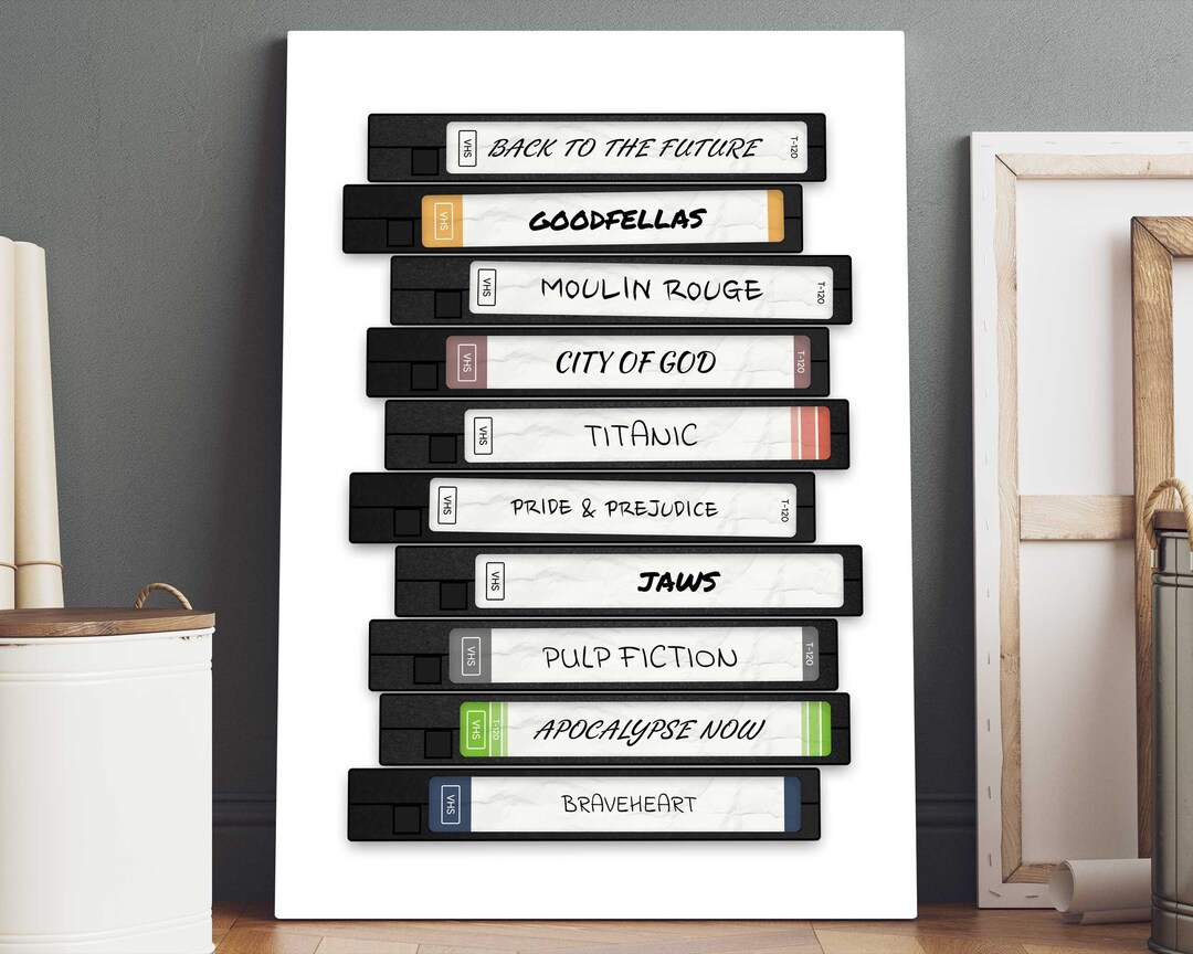 Request Your Own Custom Video Tape Movie Poster | Personalized VHS ...