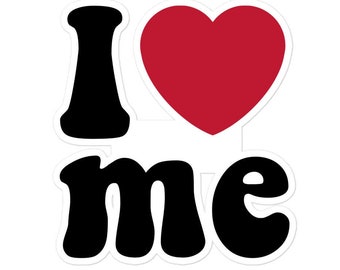 I Love Me Sticker - Etsy