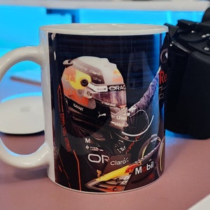 Formula 1 Red Bull Racing Coffee Mug 11oz / Max Verstappen / Checo ...