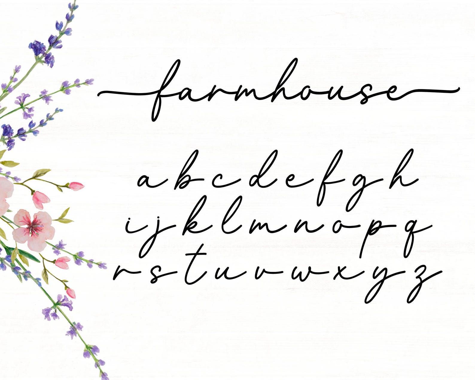 Farmhouse Font , Cricut Fonts, Farmhouse Fonts, Script Fonts, Farmhouse ...
