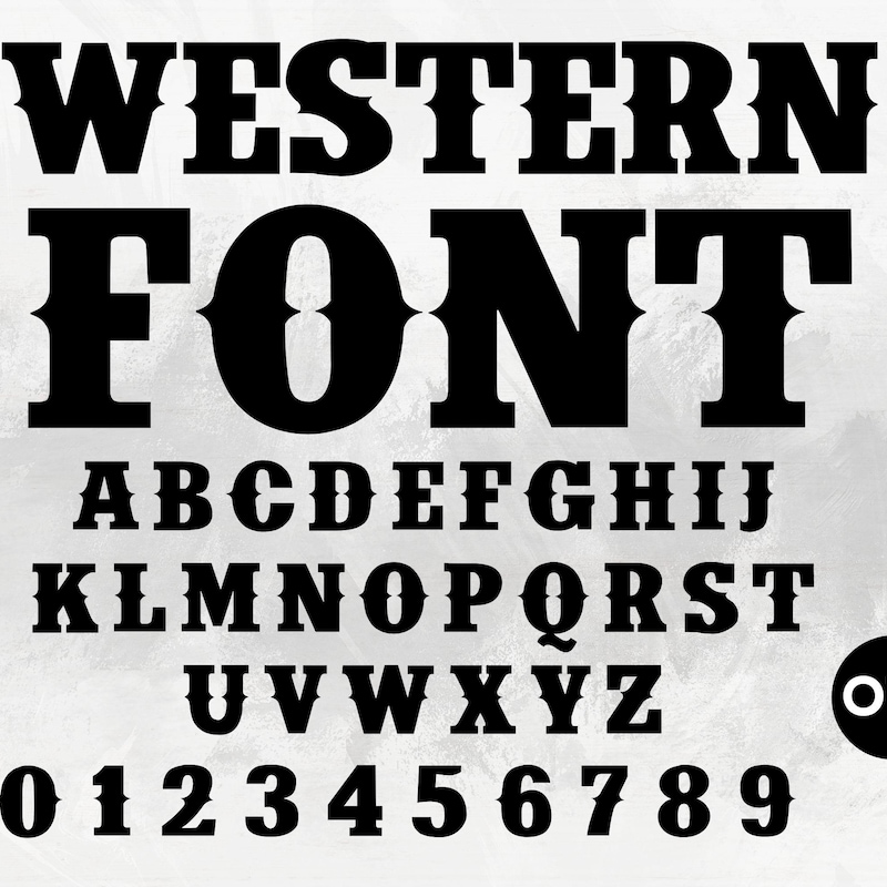 Script Number Font Style - Etsy