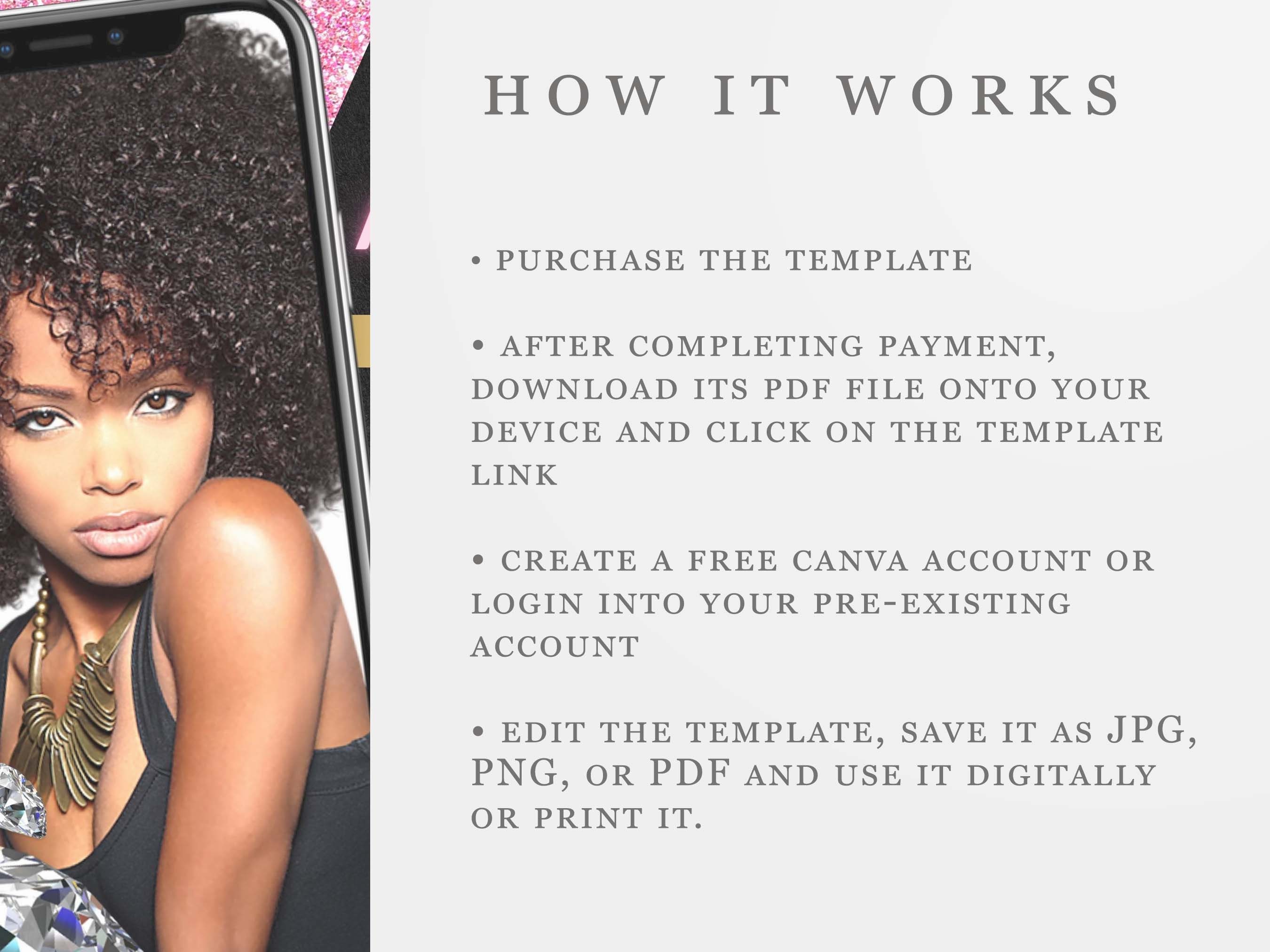 DIY Lash Brand Ambassador Flyer , Fall Lash Hair Nail Flyer Templates ...