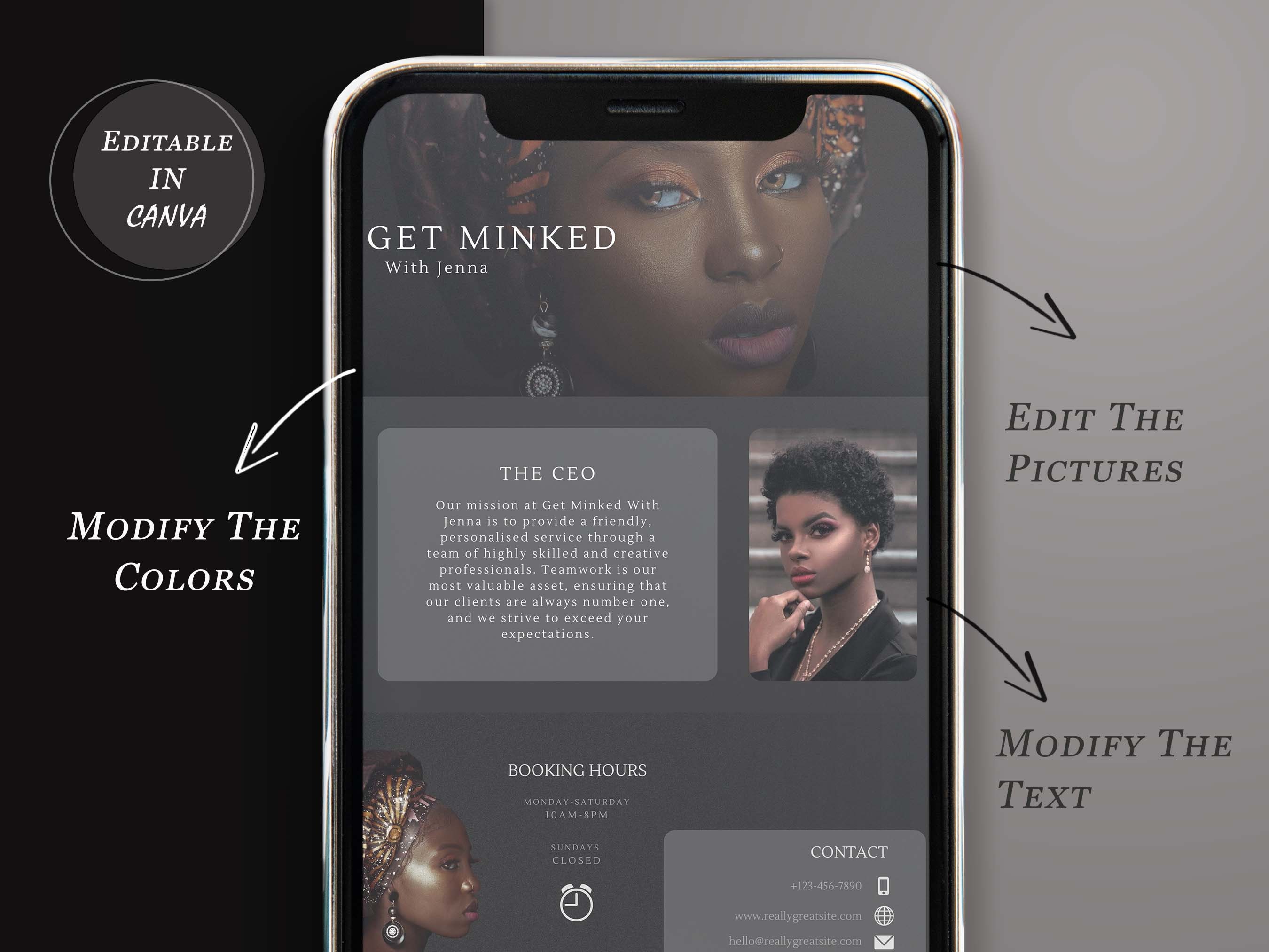 Acuity Scheduling Template Lash, Canva Acuity Booking Design,acuity ...
