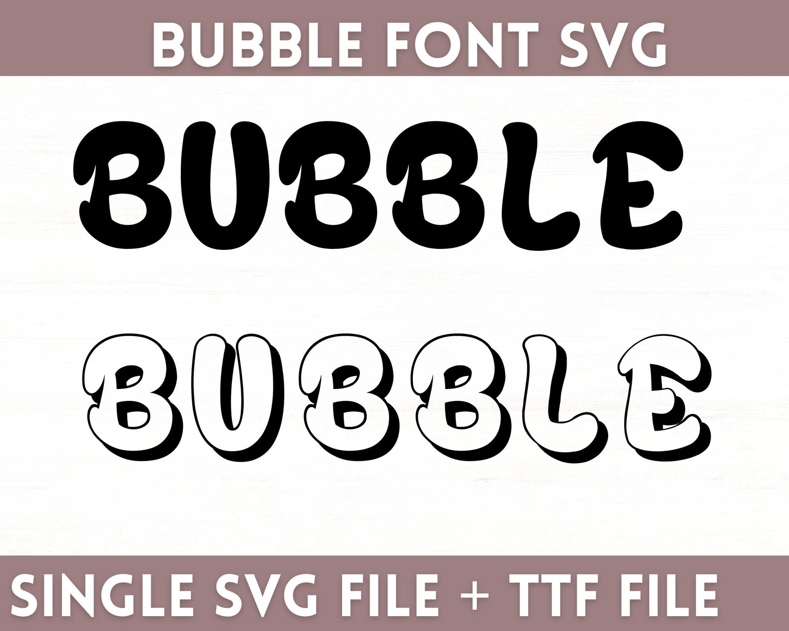 Bubble Font, Bubble Letters, Bubble Cartoon Font, Font, Boho Style ...