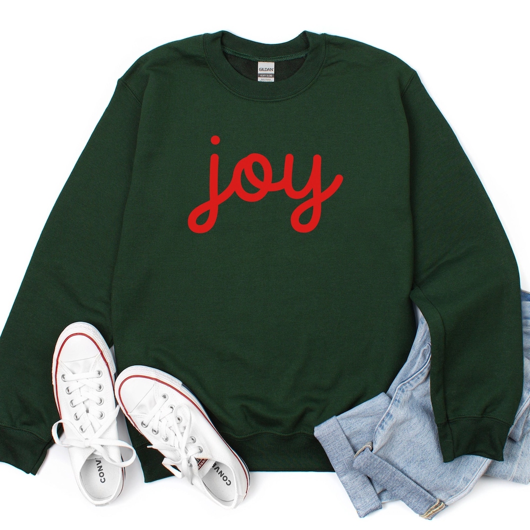 Joy Sweatshirt, Christmas Joy Shirt, Joy Shirt, Joyful Sweatshirt, Joy ...