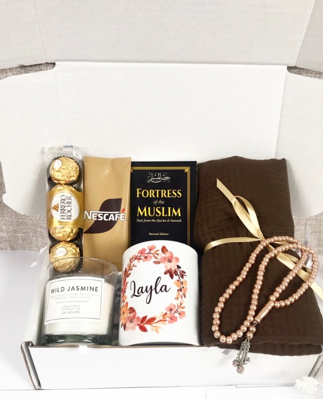 Luxury Hijab Hamper Islamic Mum Daughter Sister Friend Eid Wife Gift ...