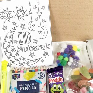 Children’s Eid Activity Box Party Favour Gift for Kids Ramadan Party ...