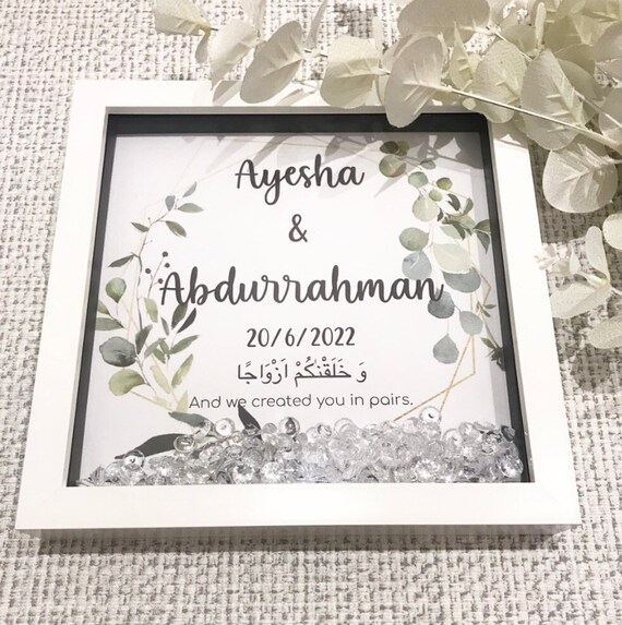 Contoh Frame Wedding Robert & Stephani Wedding 3D Photo Frame By