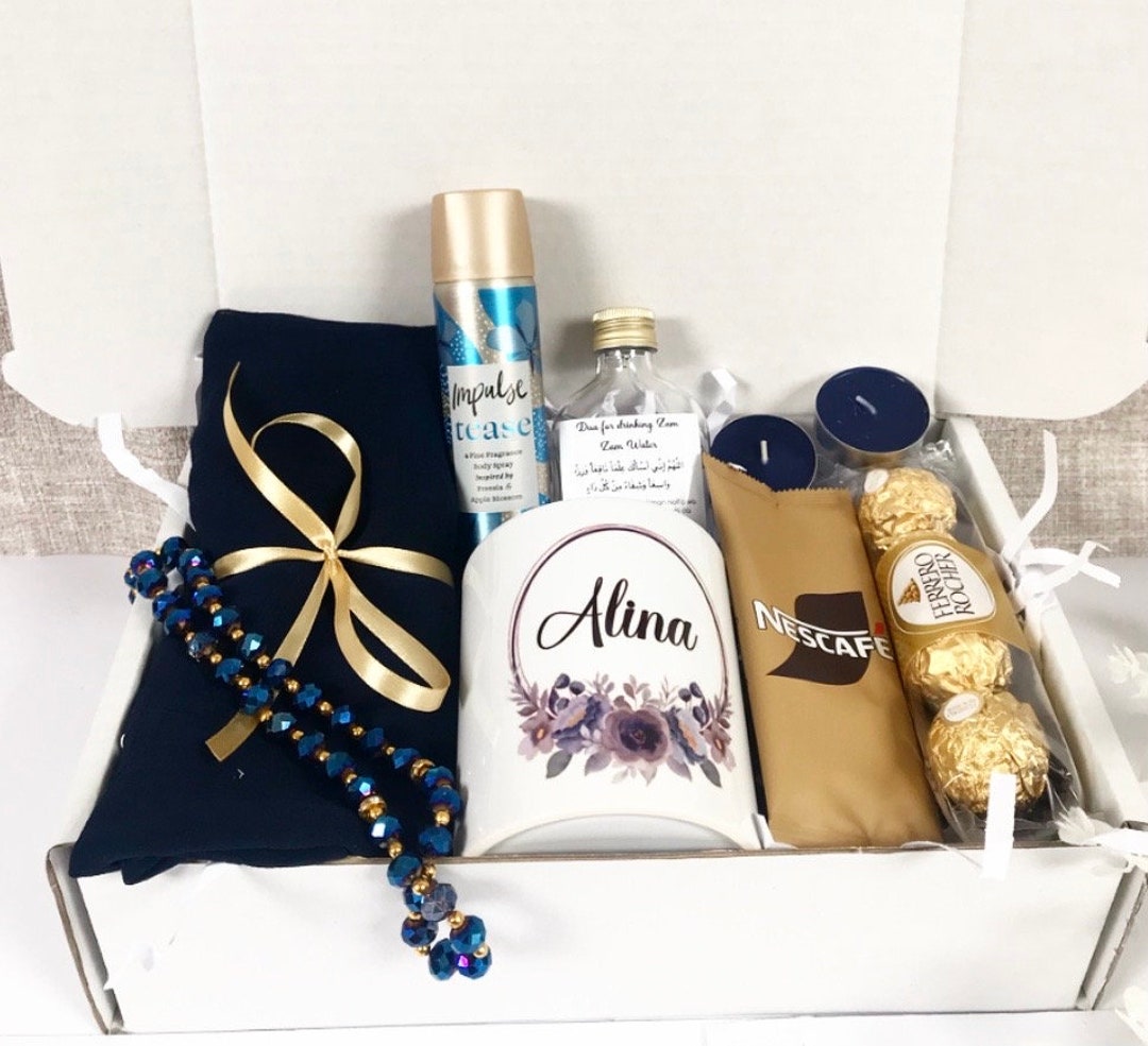 Luxury Hijab Hamper Islamic Mum Daughter Sister Friend Eid Wife Gift ...