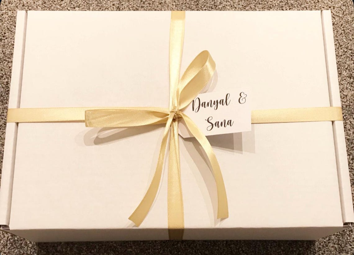 Luxury Personalised Couples Hamper Box Islamic Gift Revert Modest ...