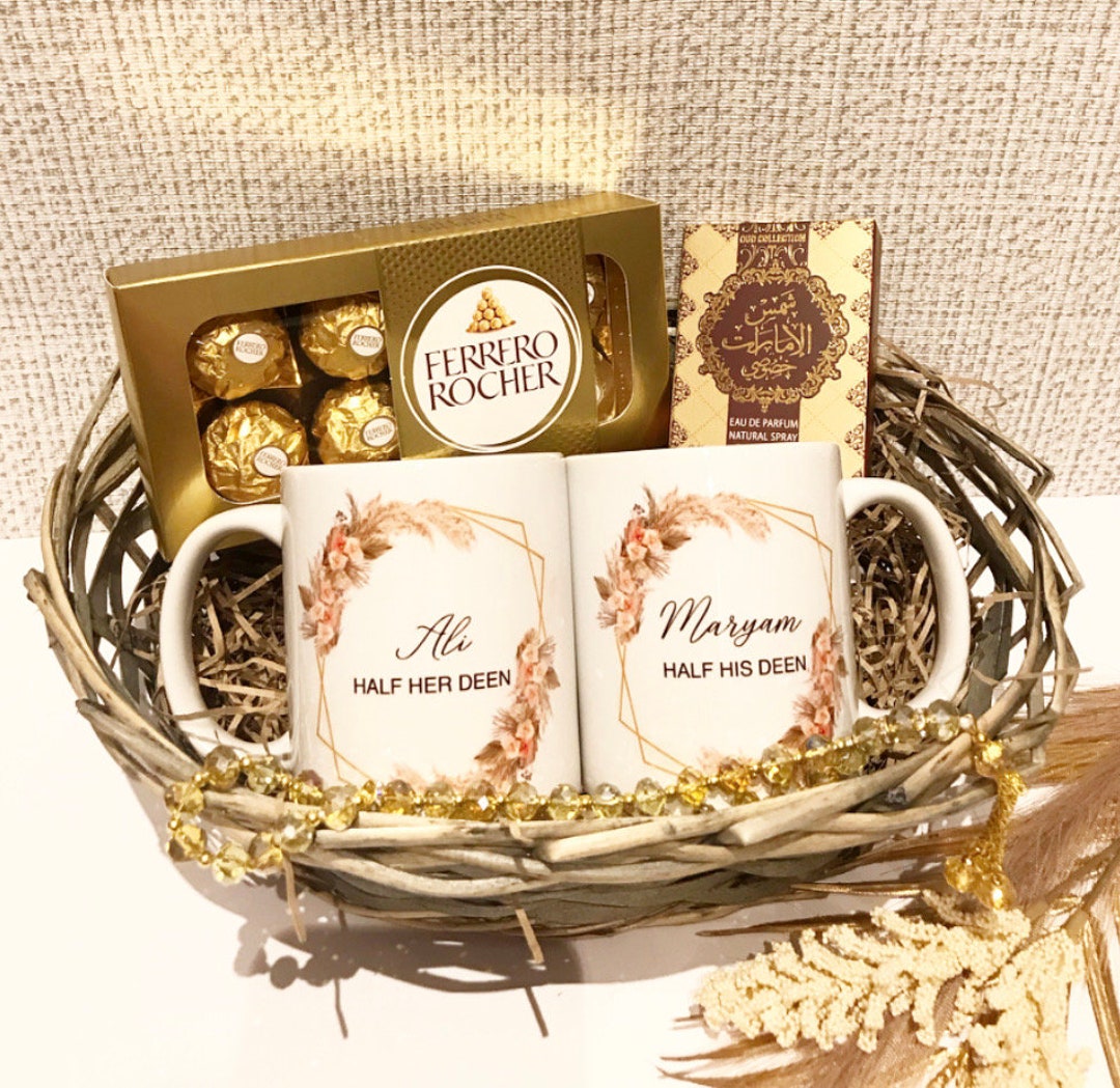 Luxury Islamic Couples Hamper Islamic Gift Revert Modest Wife Husband ...