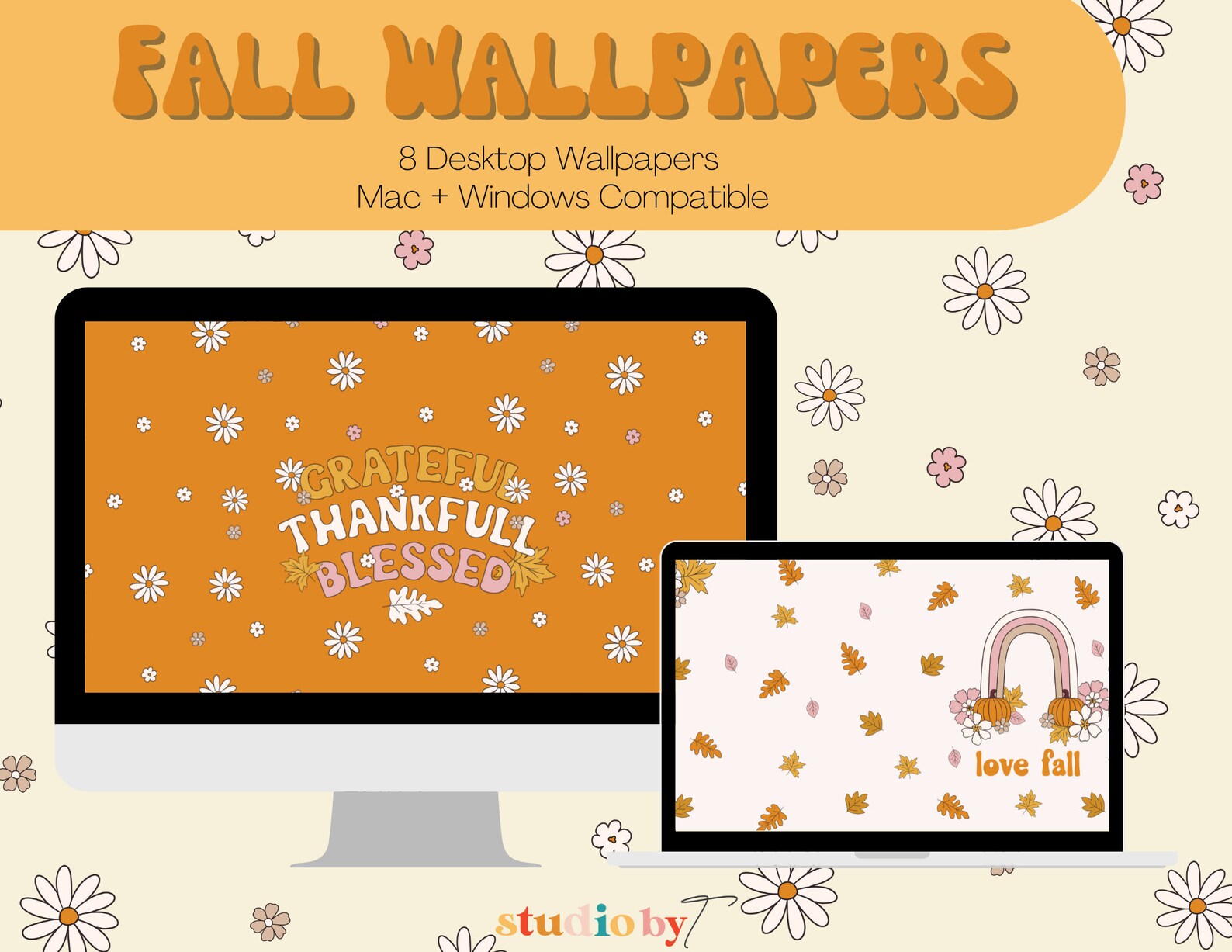 Fall Desktop Wallpapers (cute Fall Desktop Wallpaper, Digital MacBook ...