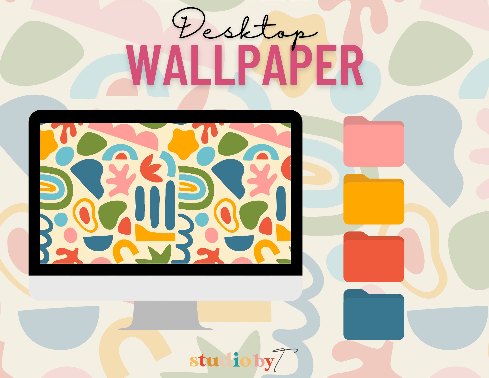 Abstract Desktop Wallpaper (aesthetic Desktop Wallpaper, MacBook ...