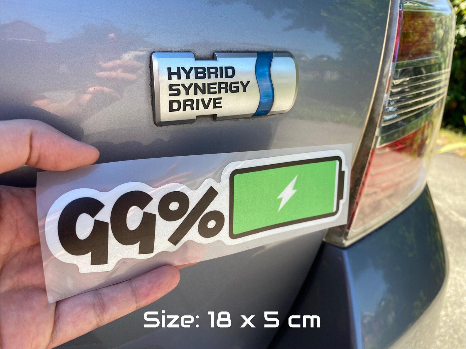 Pikachu Warning Sticker Car Visor EV Hybrid PHEV Funny - Etsy