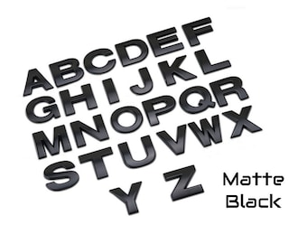 Chrome Self Adhesive Letters - Etsy